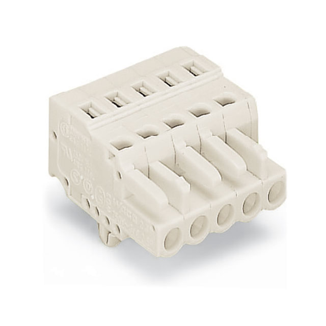 1-CONDUCTOR FEMALE PLUG; 100% PR 721-107/008-000 WAGO製｜電子部品・半導体通販のマルツ
