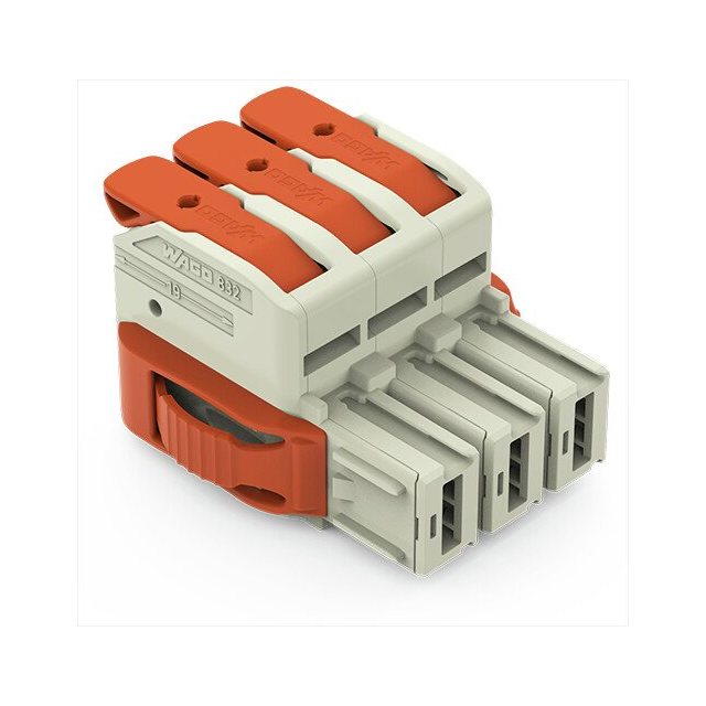 TERM BLOCK PLUG 3POS 10.16MM 832-1103/037-000 WAGO製｜電子部品・半導体通販のマルツ