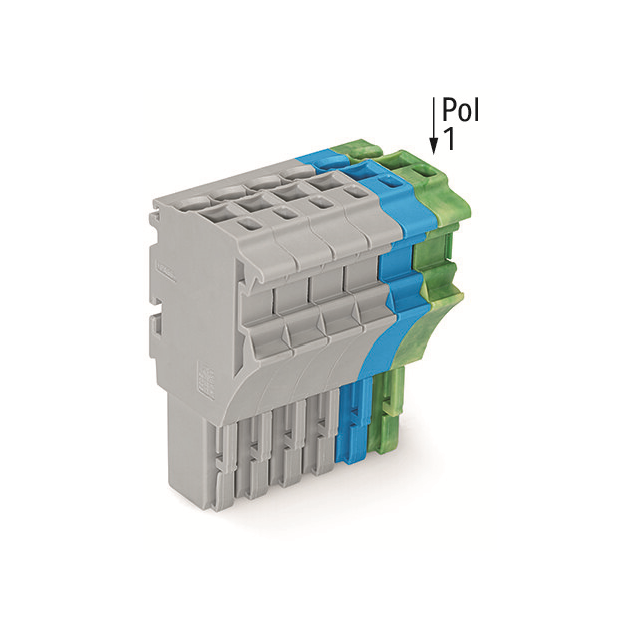 TERM BLOCK PLUG 6POS 5.20MM 2022-106/000-038 WAGO製｜電子部品・半導体通販のマルツ