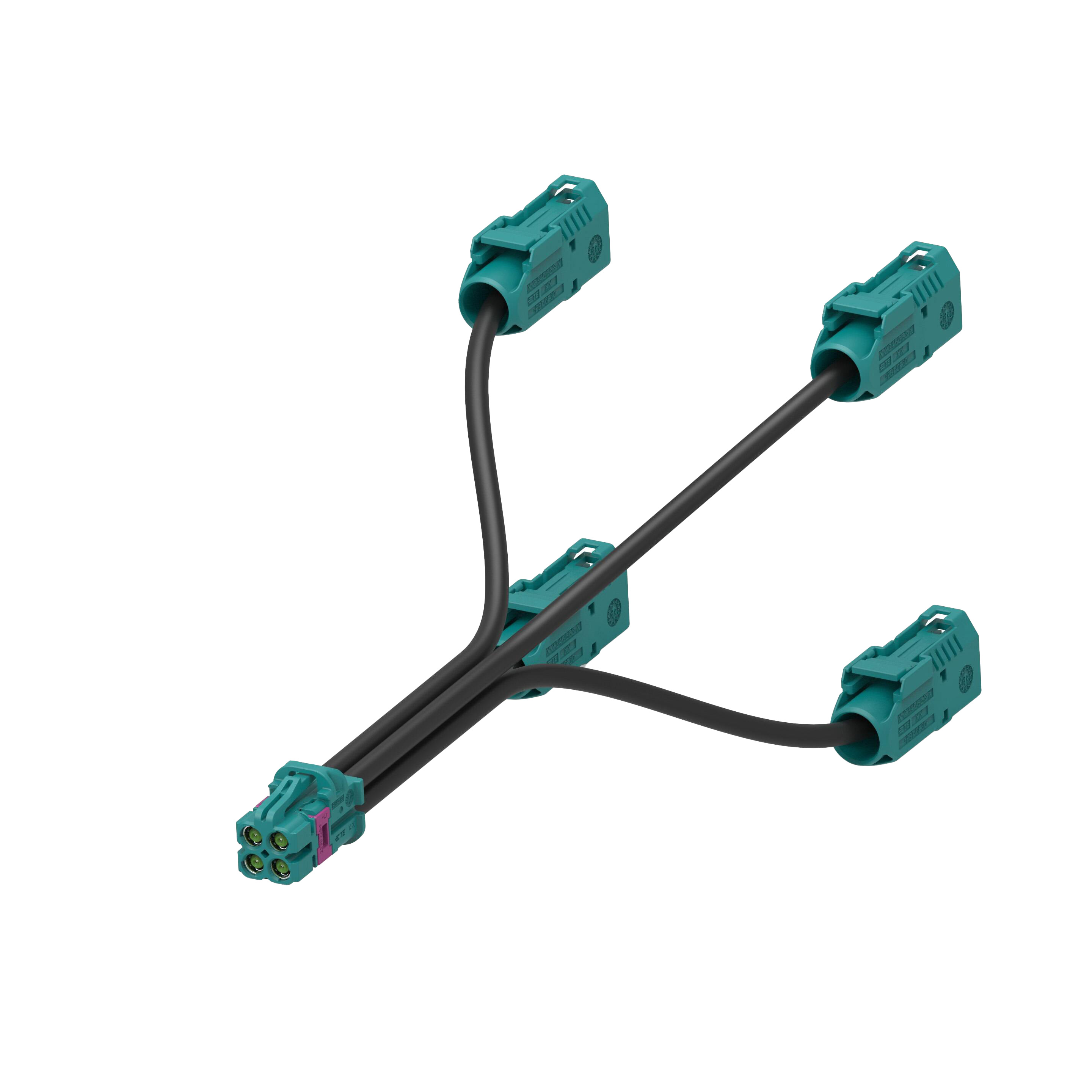 CA,MATE AX F TO FAKRA F,RTK031,3 2081393-1 TE Connectivity(Tyco ...