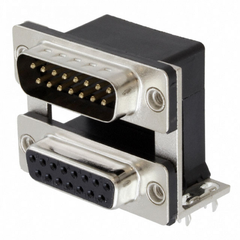 D-SUB CONNECTOR DUAL-PORT-STYLE ASUB-277-15TP20 Assmann WSW Components製 ...