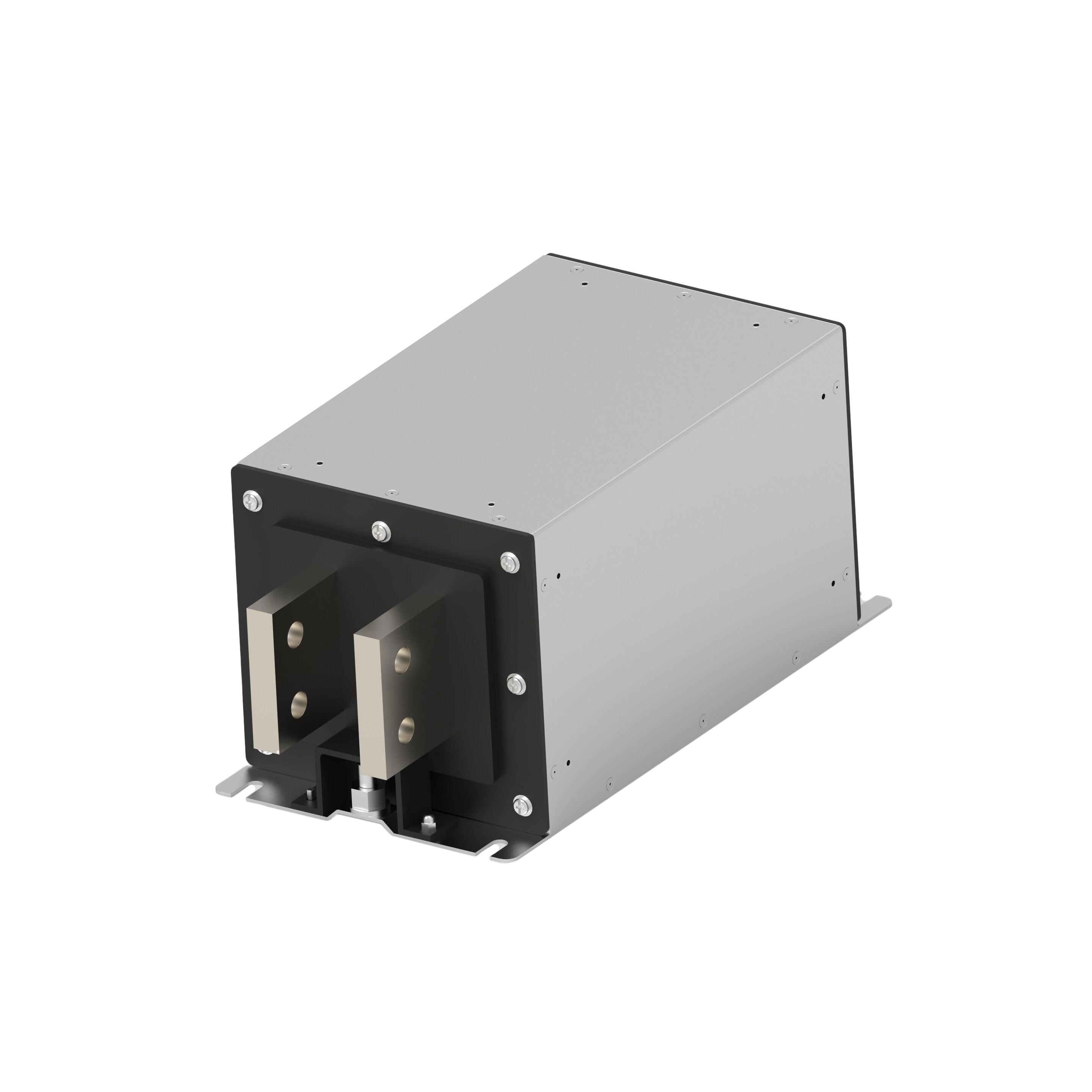 LINE FILTER 1000VDC 1.6KA CHASS 2-2443554-3 Corcom Filters / TE ...