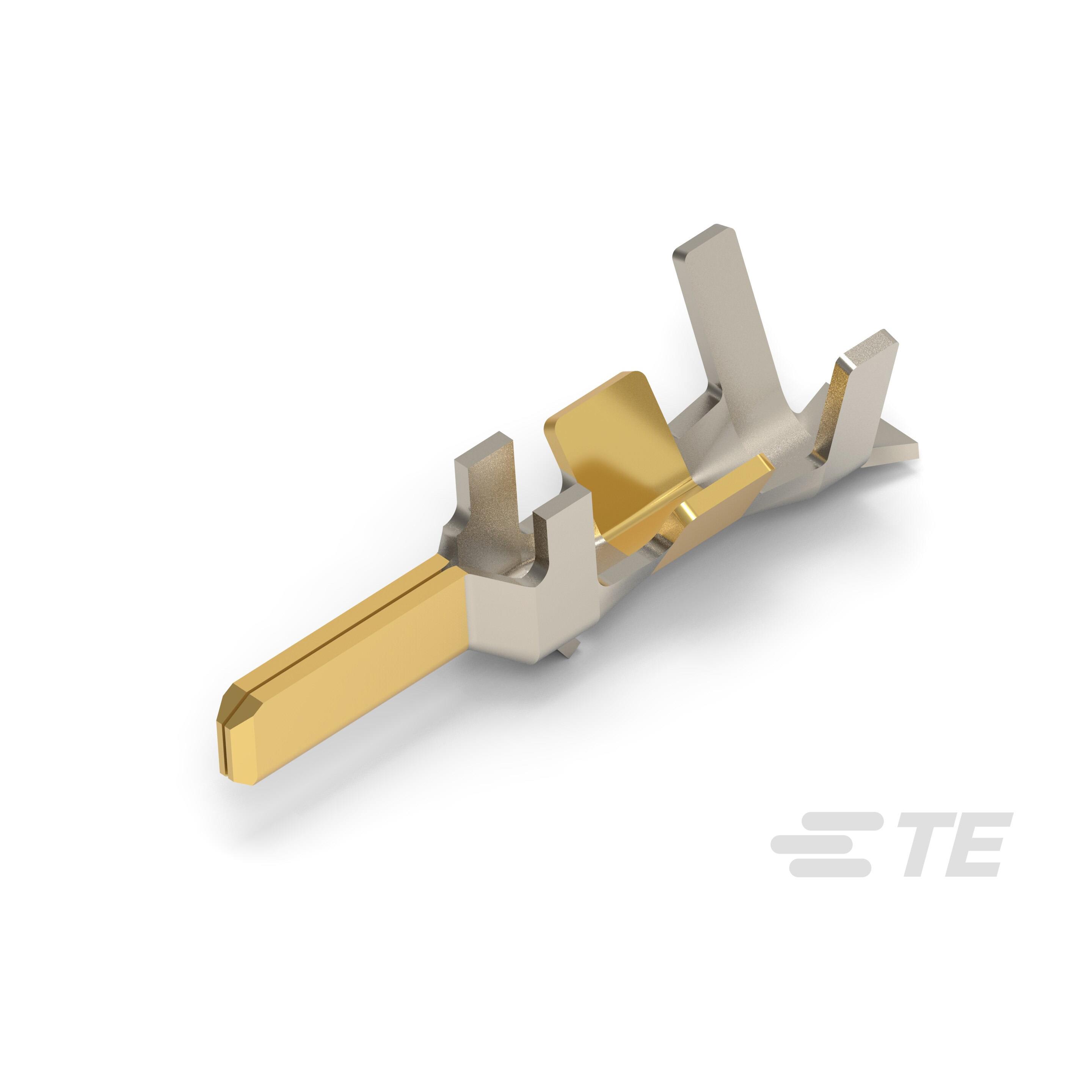 CONN PIN 26-30AWG CRIMP GOLD 917571-4 AMP Connectors / TE Connectivity製 ...