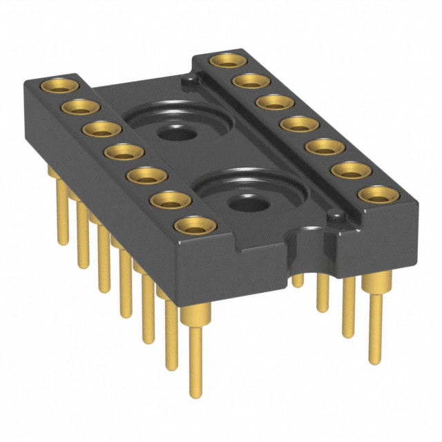 CONN IC DIP SOCKET 14POS GOLD 210-13-314-41-001000 Mill-Max ...