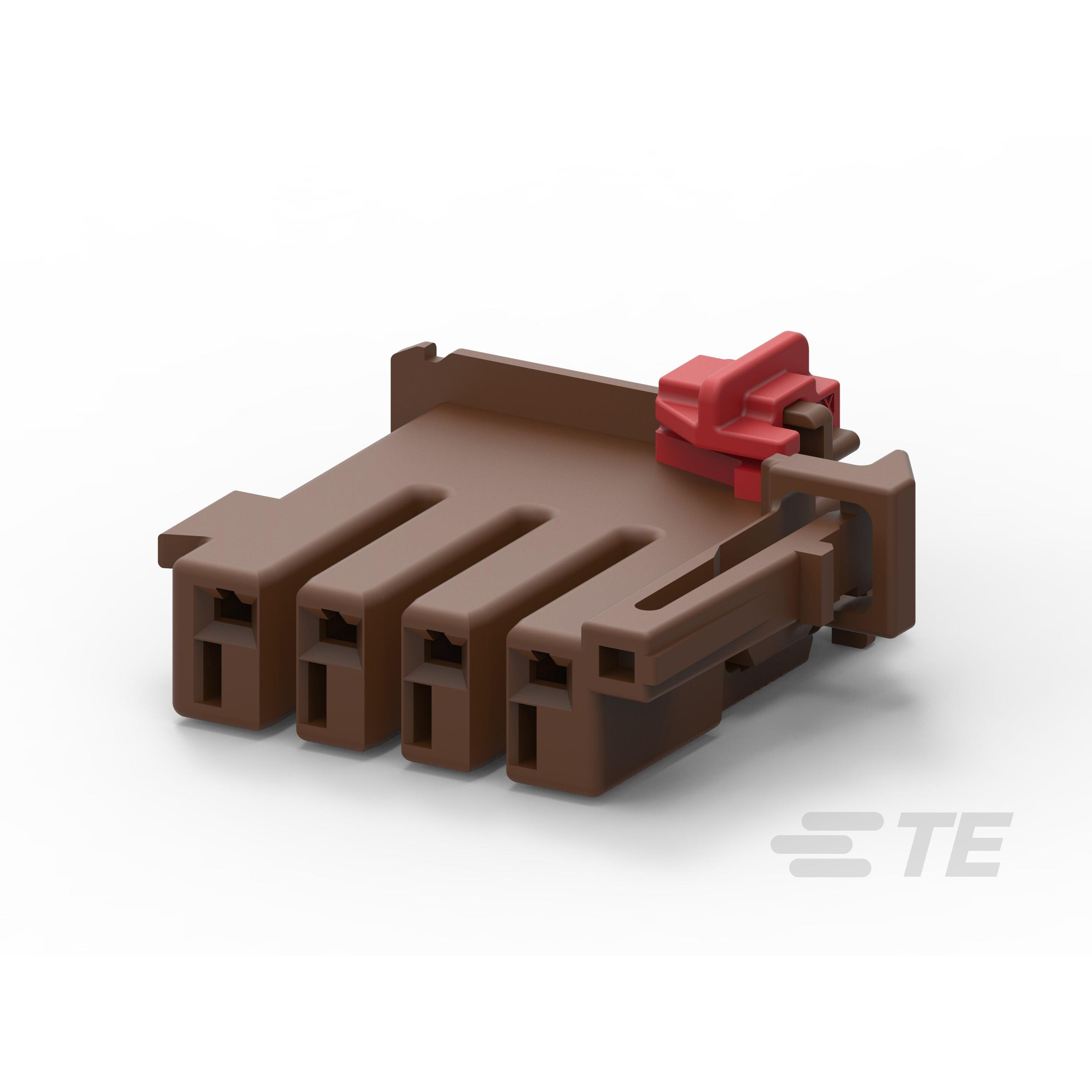 4P MCON UNSEALED PLUG ASSY, KEY 2289524-1 AMP Connectors / TE ...