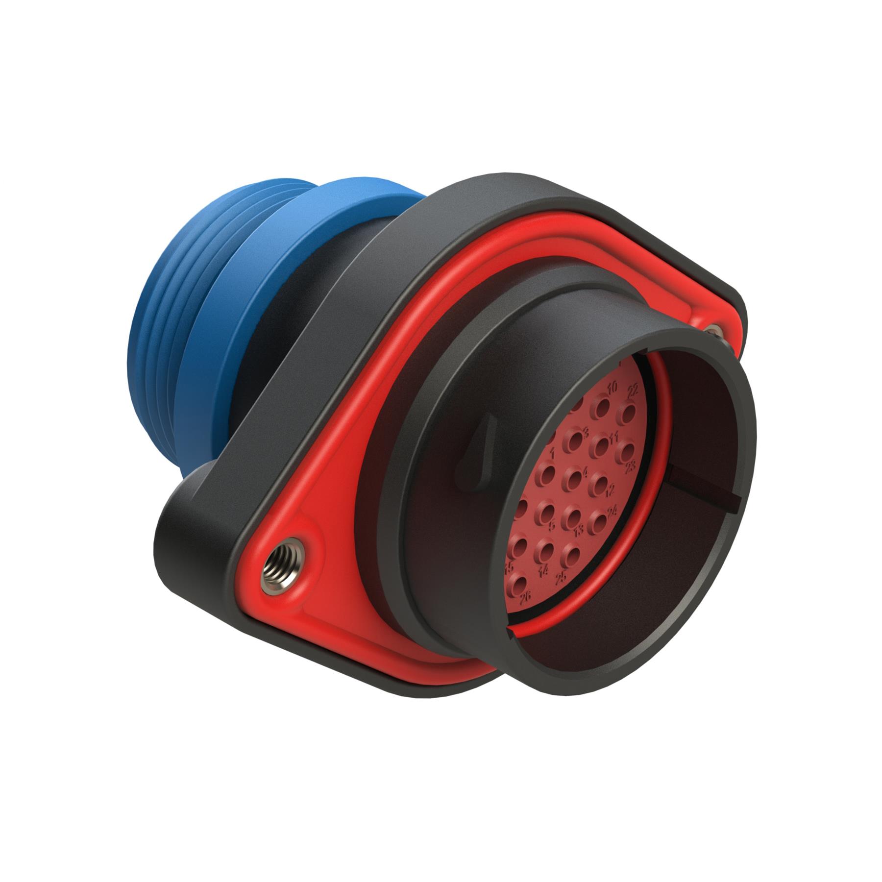 31 POSITION PANEL MOUNT RECEPTAC AHDP02-24-31PR-STA AMPHENOL SINE ...