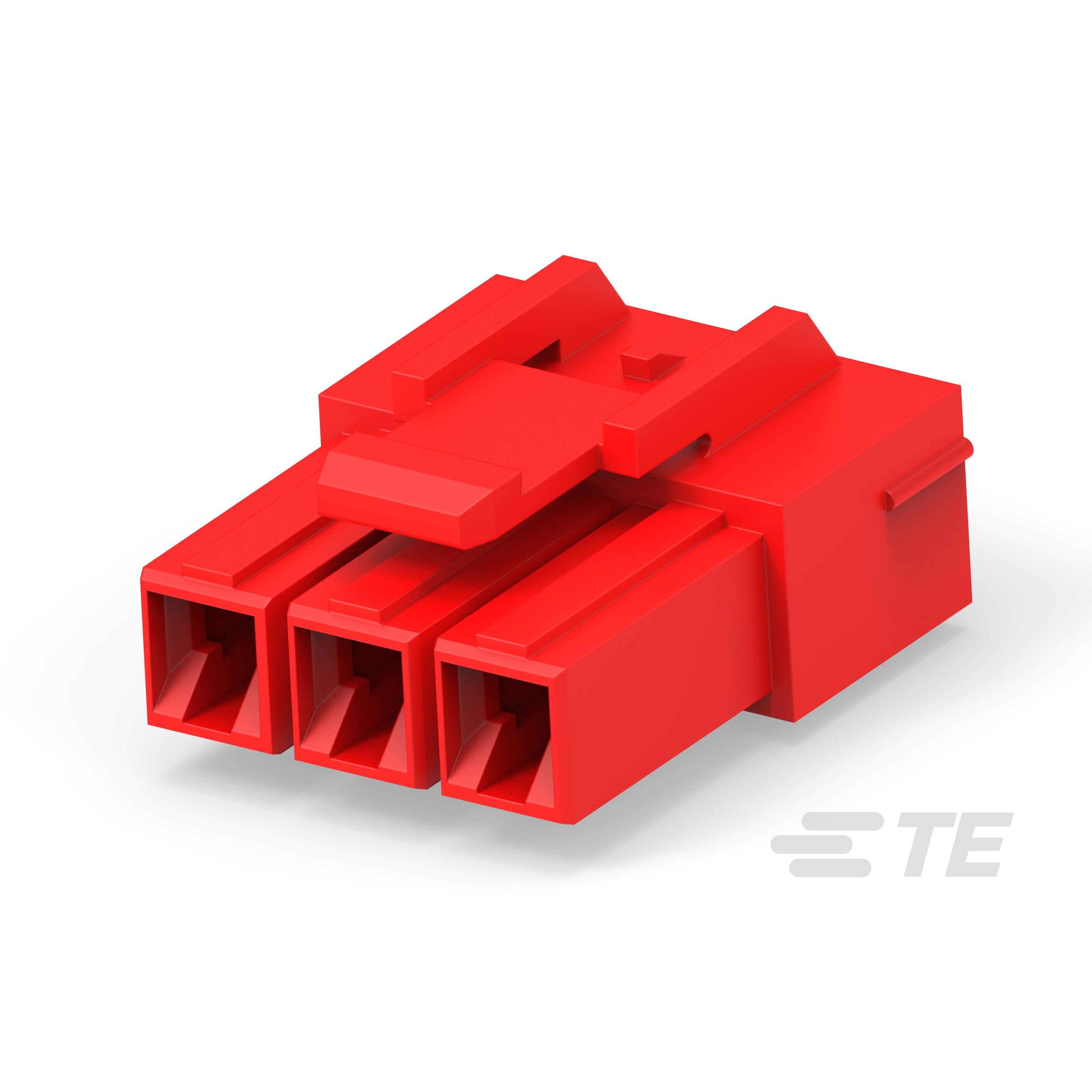 PLUG HSG 3P RED HCI 6.2 PITCH IN 1-2408780-3 AMP Connectors / TE Connectivity製｜電子部品・半導体通販のマルツ