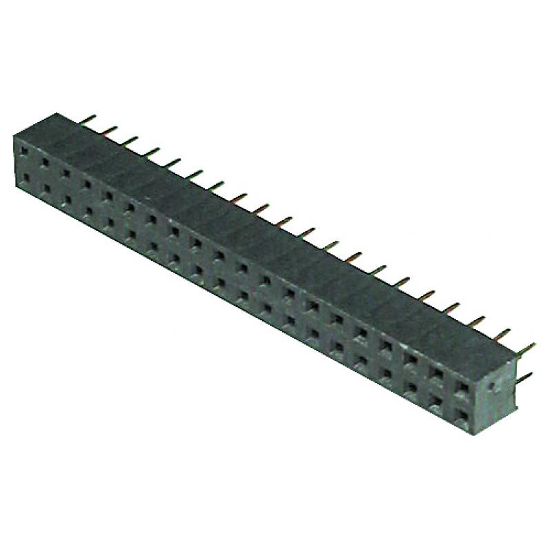 PIN- & FEMALE HEADER FEMALE THR A-BL200-DG-Z72D Assmann WSW Components製 ...