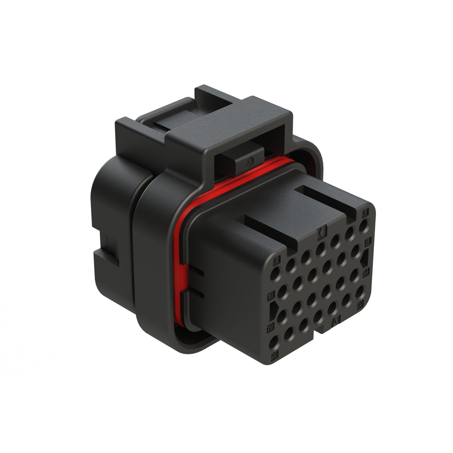 26 POSITION PLUG, SOCKET, CONTAC ATS06-26SA AMPHENOL SINE/TUCHEL製｜電子部品 ...