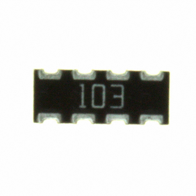 RES ARRAY 4 RES 10K OHM 2008 743C083103JP CTS Resistor Products製｜電子部品 ...