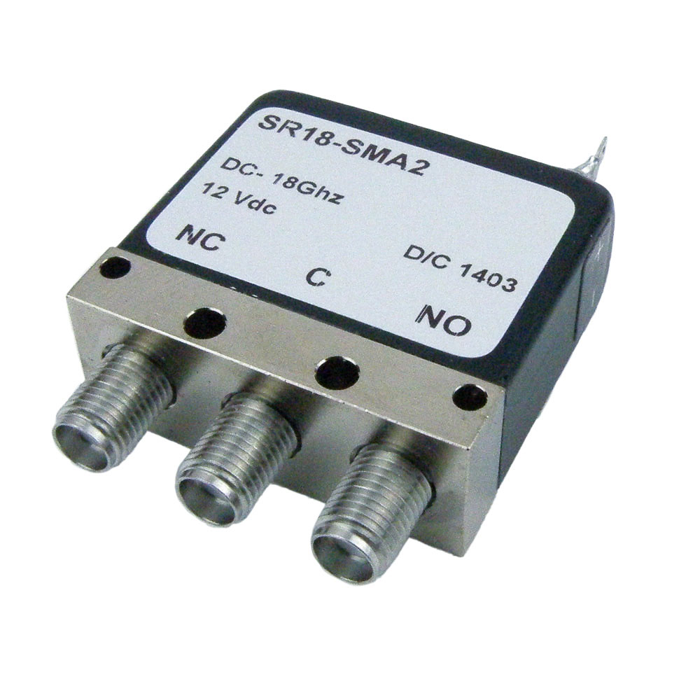 EM RELAY SWITCH 18 GHZ 12 V SMA SR18-SMA2 Fairview Microwave製｜電子部品・半導体 ...