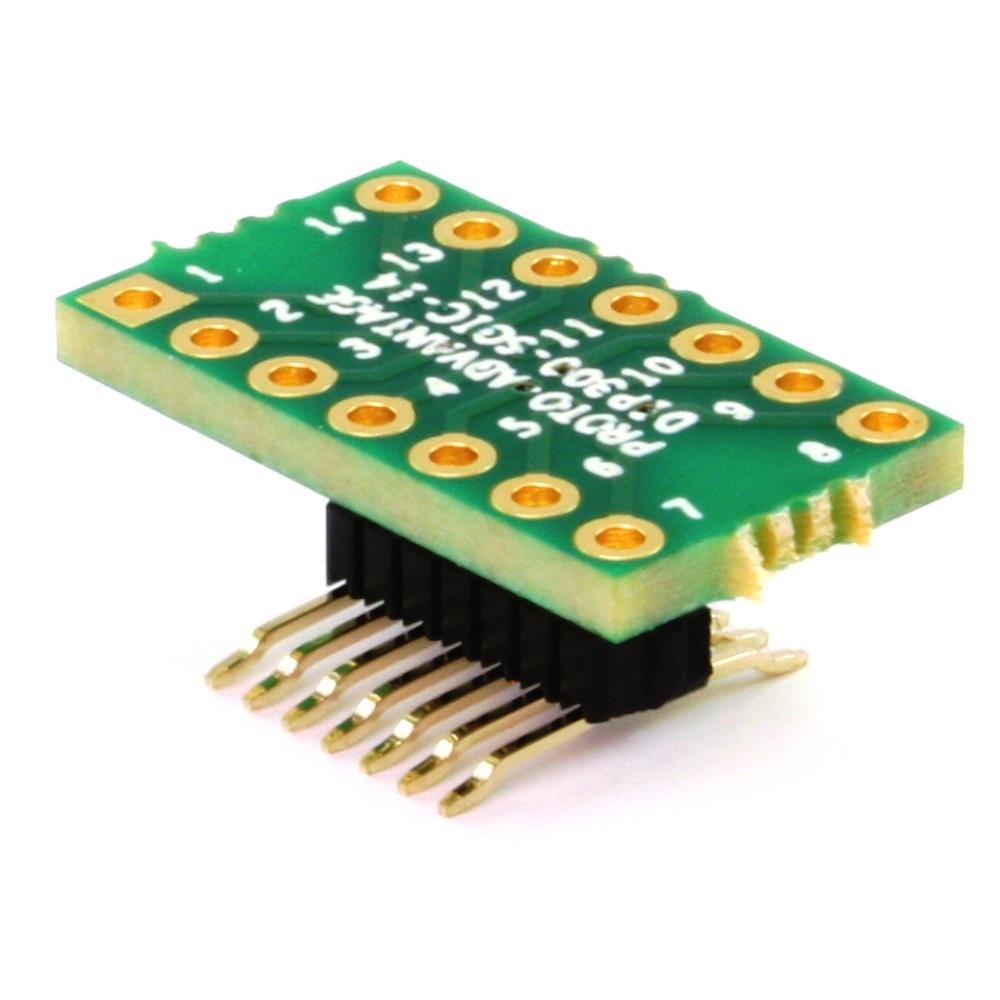 DIP-14 (0.3" WIDTH, 0.1" PITCH) DIP300-SOIC-14W Chip Quik Inc.製｜電子部品 ...