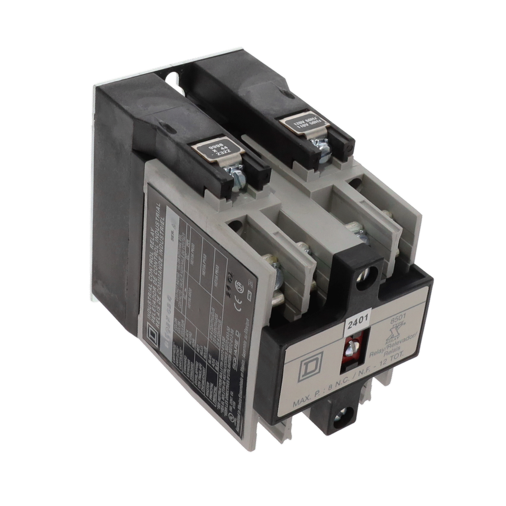 RELAY 600VAC 10AMP NEMA +OPTIONS 8501XO20V02 SCHNEIDER ELECTRIC製｜電子部品 ...