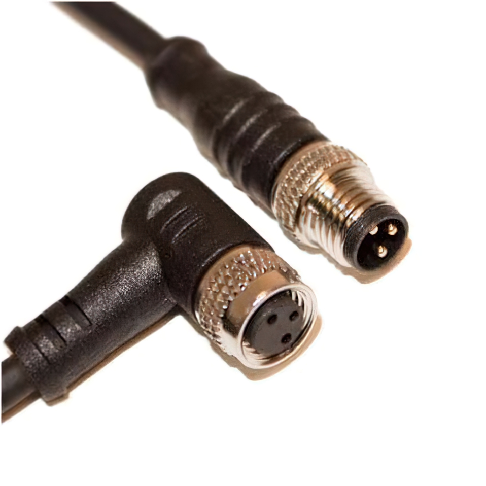 CORDSET M8 3P ST M TO RA FM 0.3M C83AD01M000.3 Mueller Electric Co製｜電子 ...