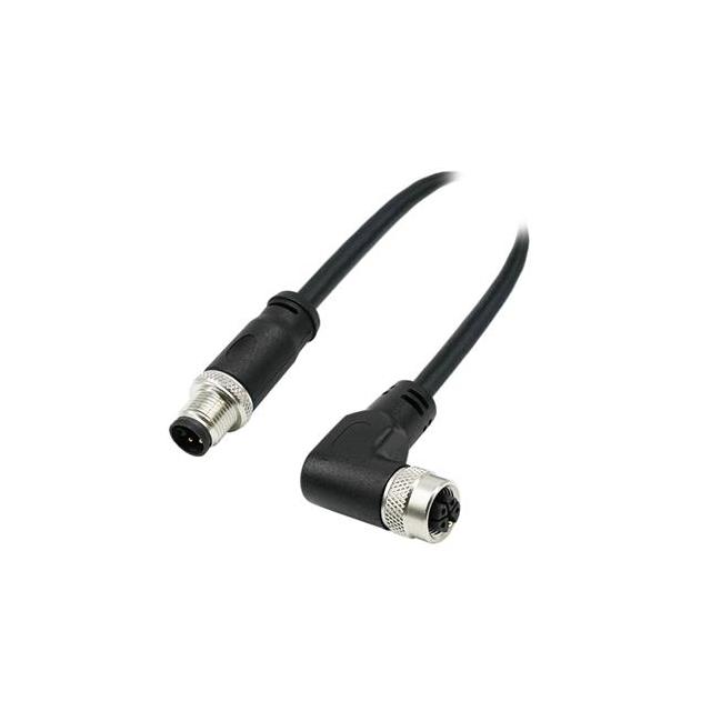 L-Coded M12 5-Position Male S CL5AD08M004 Mueller Electric Co製｜電子部品・半導体 ...