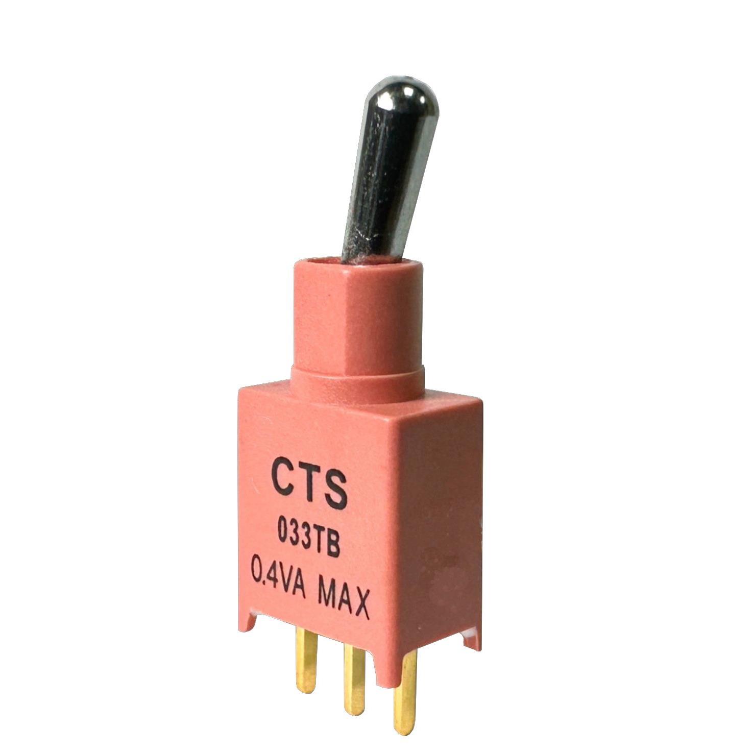 SWITCH TOGGLE SP 120VAC 3A 033TBSSATCB CTS Electrocomponents製｜電子部品・半導体 ...
