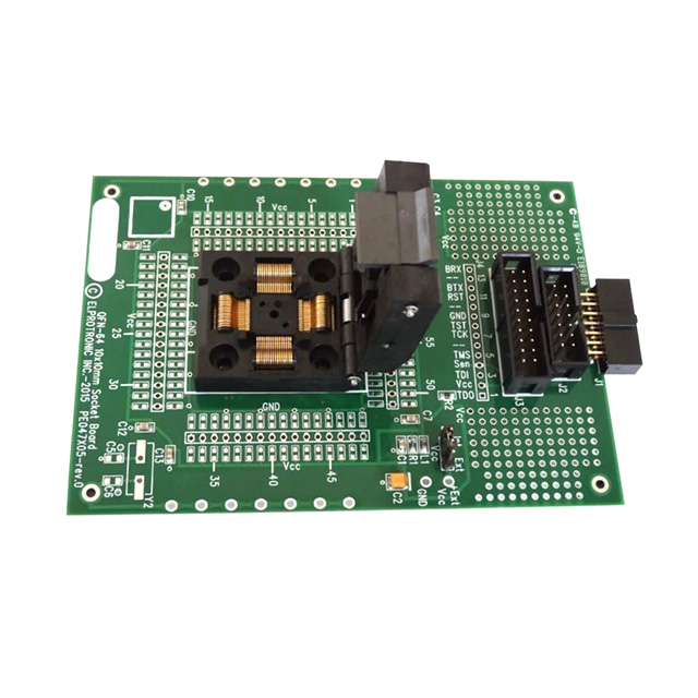 UNIVERSAL SOCKET BOARD QFP-64 PE047X05 Elprotronic Inc.製｜電子部品・半導体通販のマルツ