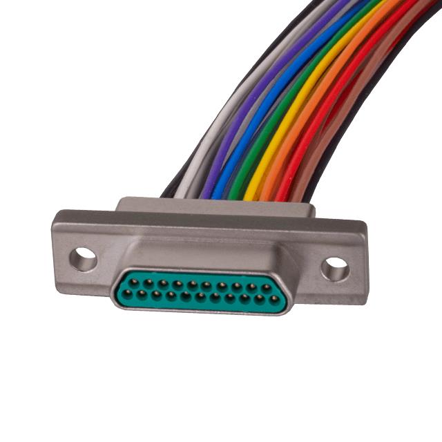 MICROD SPACE SCREEND 15 POS RCPT DCCM15S6J5-36.0BN-X2S Cinch ...