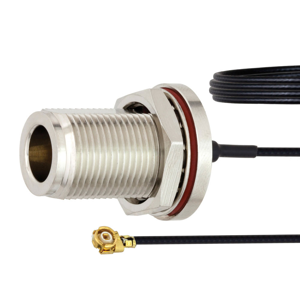 COAX CBL N-TYPE TO UMCX 6" FMCA1013-6 Fairview Microwave製｜電子部品・半導体通販のマルツ