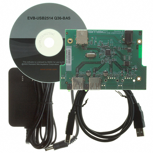EVAL BOARD FOR USB2512 USB2512I EVB-USB2512Q36-BAS Microchip製｜電子部品・半導体 ...