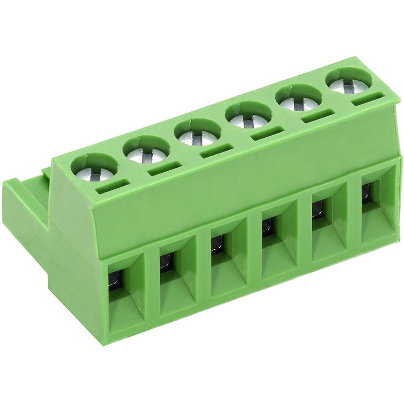 TERM BLOCK PLUG 6POS 5.08MM AKZ950/6-5.08-GREEN -製｜電子部品・半導体通販のマルツ