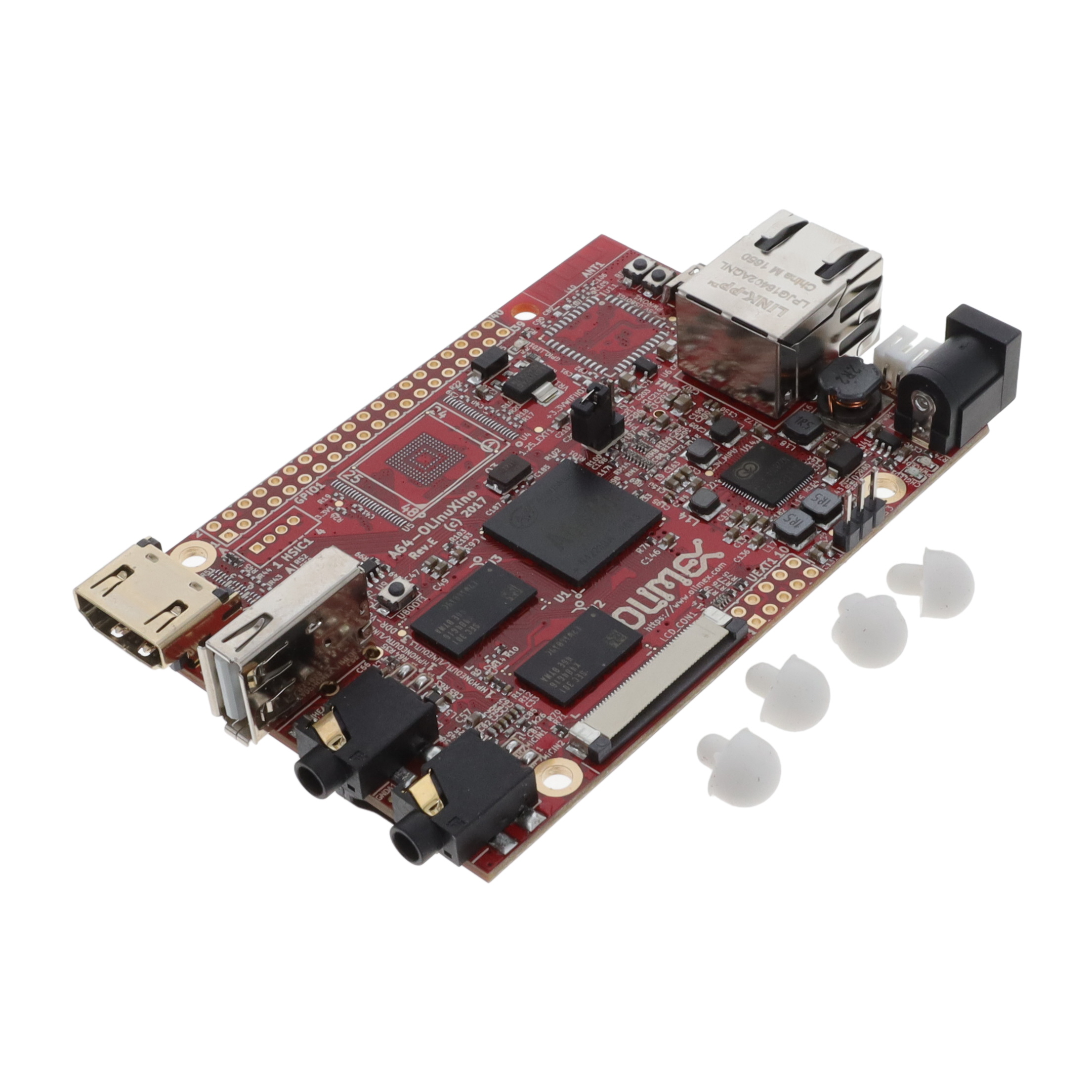 SBC 1.2GHZ 4 CORE 1GB/0GB RAM A64-OLINUXINO-1GS16M Olimex LTD製｜電子部品・半導体 ...