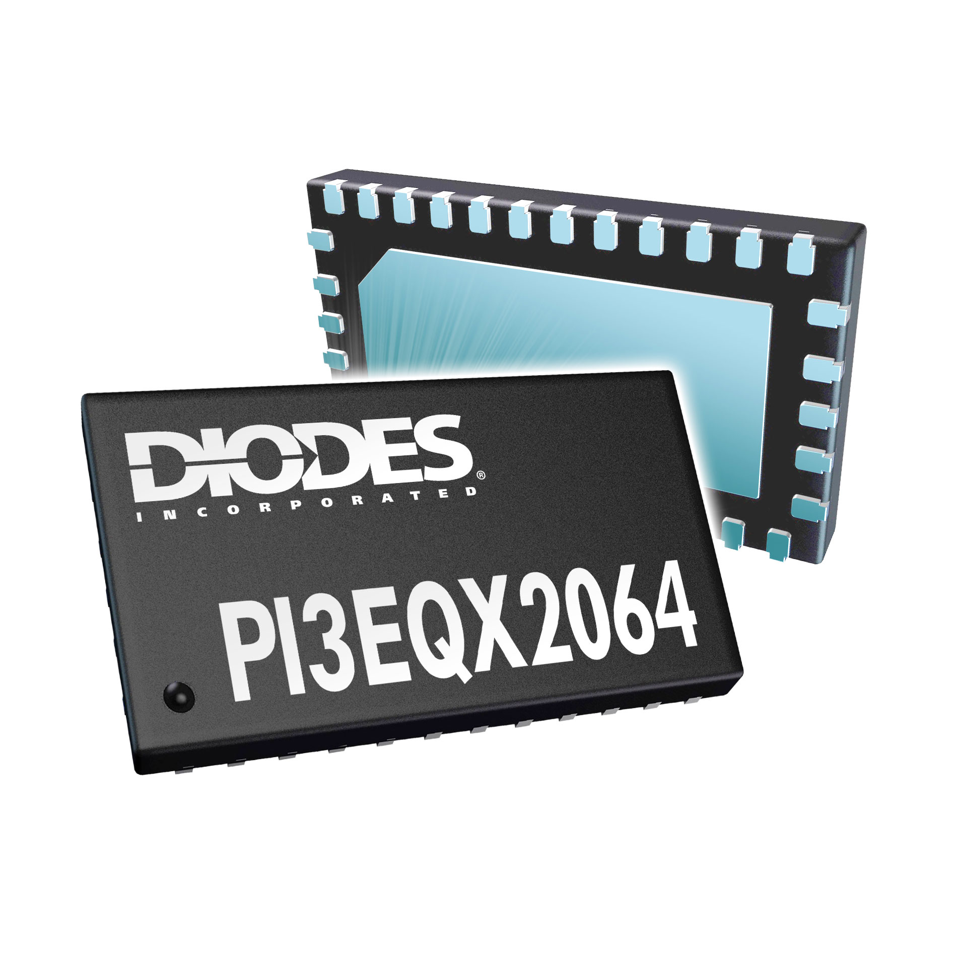 USB 3.2 Gen 2×2リドライバ(10Gbps) PI3EQX2064ZTFAEX Diodes Incorporated製｜電子部品 ...