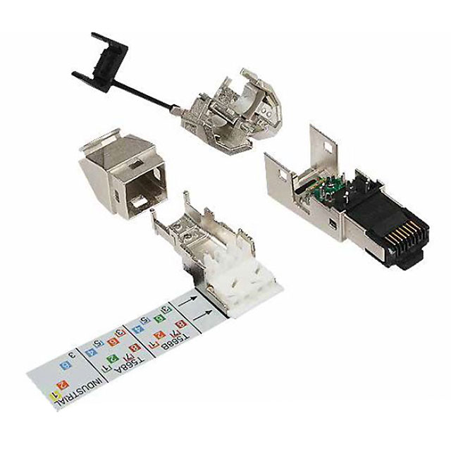 CAT 6A RJ45 FIELD PLUG PRO 360 130E405042-E METZ CONNECT製｜電子部品・半導体通販のマルツ