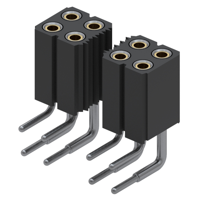 SOCKET DUAL INLINE R/A 72POS 803-93-072-20-001000 Mill-Max ...