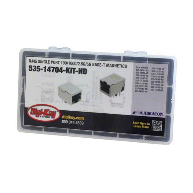 RJ45 SINGLE PORT 100/1000/2.5G/5 ABKIT-MAGJACK-1 Abracon LLC製｜電子部品・半導体 ...