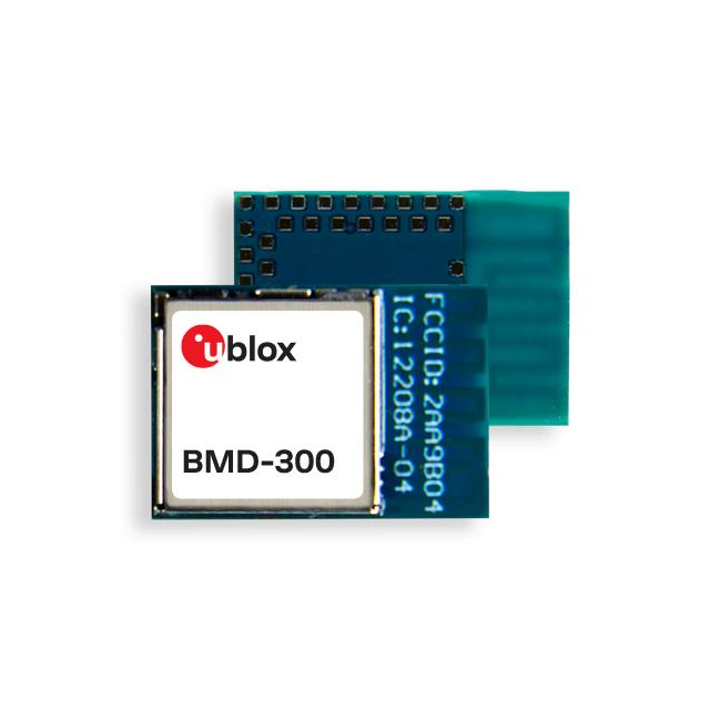 RF TXRX MOD BLE 5.0 NORDIC SMD BMD-300-A-R u-blox製｜電子部品・半導体通販のマルツ