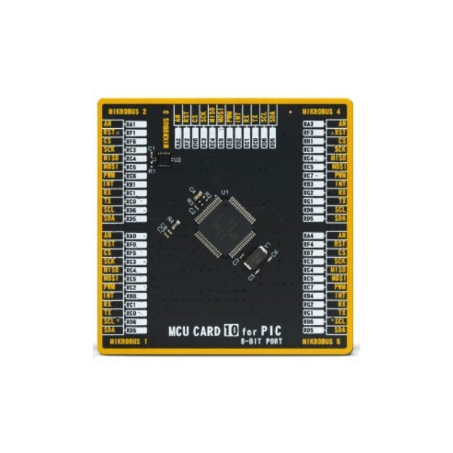 MCU CARD 10 FOR PIC PIC18F67K40 MIKROE-4226 MikroElektronika製｜電子部品・半導体通販のマルツ
