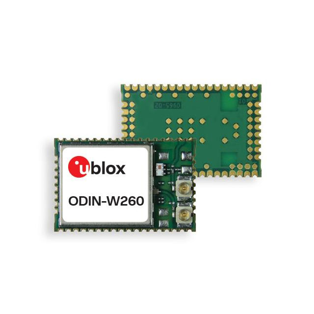 RF TXRX MOD BT WIFIW.FL SMD ODIN-W260-06B u-blox製｜電子部品・半導体通販のマルツ
