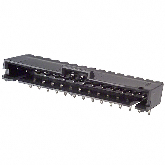 CONN HEADER R/A 14POS 2.54MM 6-103634-3 AMP Connectors / TE ...