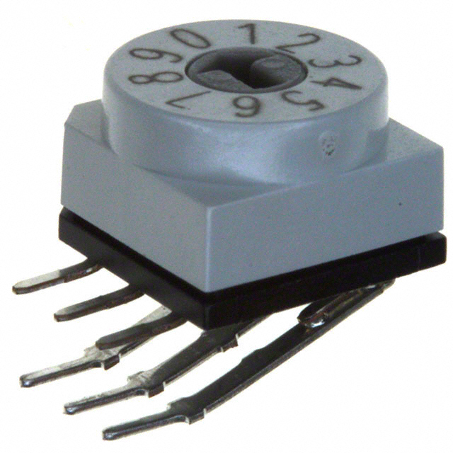 SWITCH ROTARY DIP BCD 150MA 24V PT65701 Apem Inc.製｜電子部品・半導体通販のマルツ