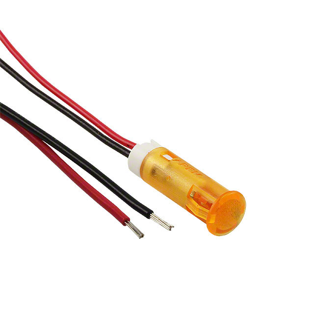 INDICATOR 6MM FIXED ORA 12V WIRE QS63XXO12 Apem Inc.製｜電子部品・半導体通販のマルツ