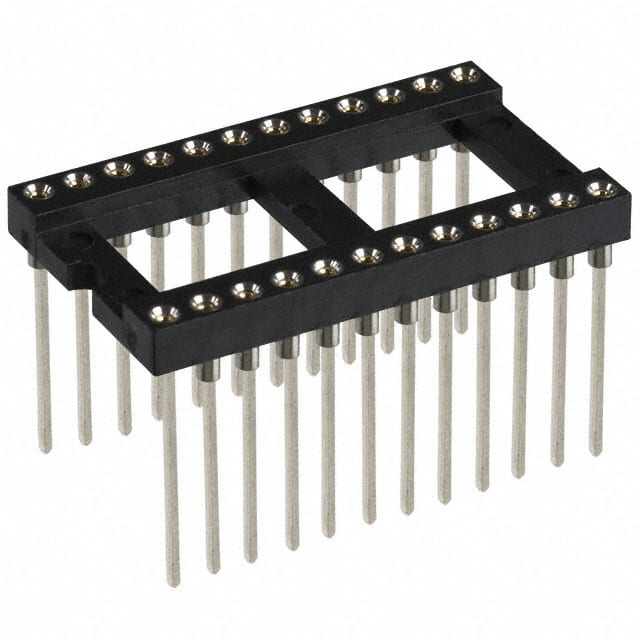 CONN IC DIP SOCKET 24POS GOLD AR 24-HZW/TN Assmann WSW Components製｜電子部品 ...