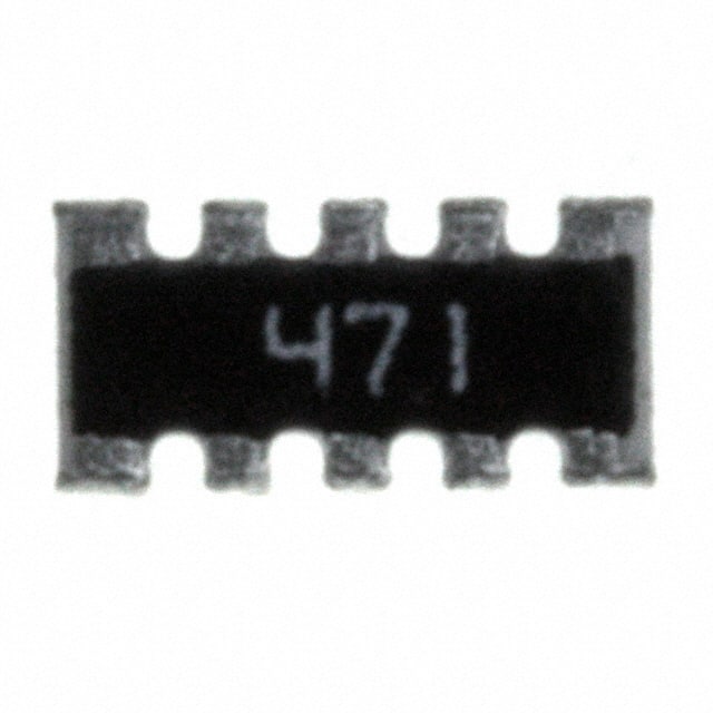 RES ARRAY 8 RES 470 OHM 1206 746X101471JP CTS Resistor Products製｜電子部品 ...