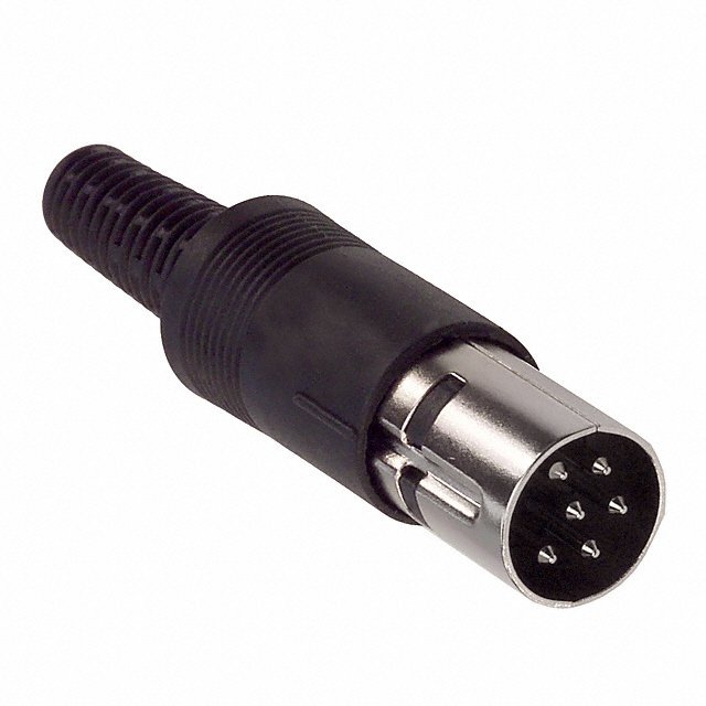 CONN PLUG MALE DIN 6P SOLDER CUP 4850.1610 Schurter Inc.製｜電子部品・半導体通販のマルツ