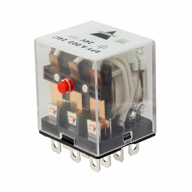 RELAY GEN PURPOSE 3PDT 10A 24V RPYA003A24LT Carlo Gavazzi製｜電子部品・半導体通販のマルツ