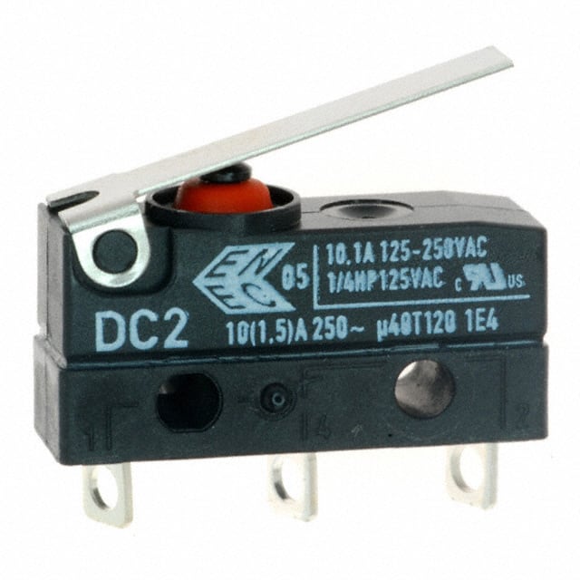 SWITCH SNAP ACTION SPDT 10A 125V DC2C-A1LB ZF Electronics製｜電子部品・半導体通販のマルツ