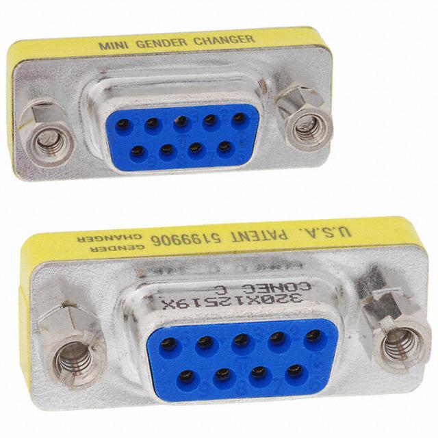 DSUB GENDER CHANGER DB9F DB9F 320X12519X Conec / Amphenol製｜電子部品・半導体通販のマルツ