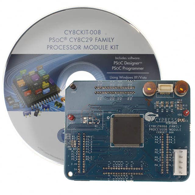 KIT DEV PSOC PROC MODULE CY8C29 CY8CKIT-008 Cypress Semiconductor製｜電子部品・半導体通販のマルツ