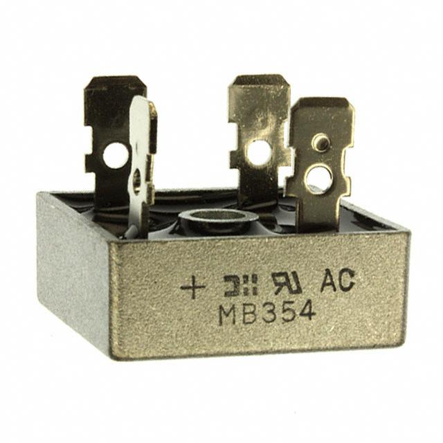 BRIDGE RECT 1PHASE 600V 35A MB MB356 Diodes Inc製｜電子部品・半導体通販のマルツ