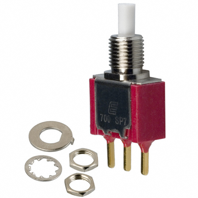 SWITCH PUSH SPDT 0.4VA 20V 800SP8M1REOP1BLKBLK E-Switch製｜電子部品・半導体通販のマルツ