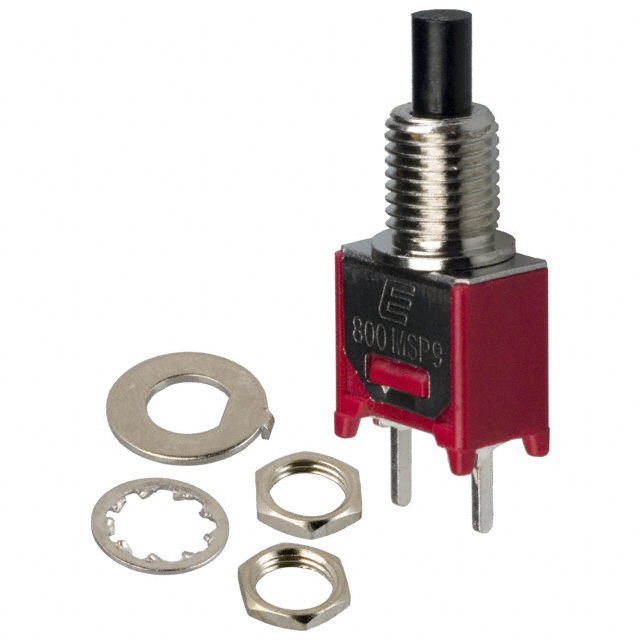 SWITCH PUSH SPST-NO 3A 120V 800SP9B5M2QEH E-Switch製｜電子部品・半導体通販のマルツ