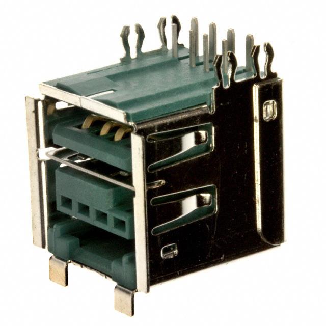 CONN RCPT USB2.0 A/PWR COMBO R/A 55917-501LF AMPHENOL ICC (FCI)製｜電子部品 ...