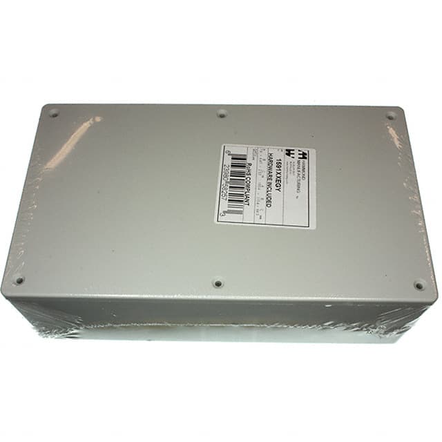 BOX ABS GRAY 7.62""L X 4.47""W 1591XXEGY Hammond Manufacturing製｜電子部品 ...