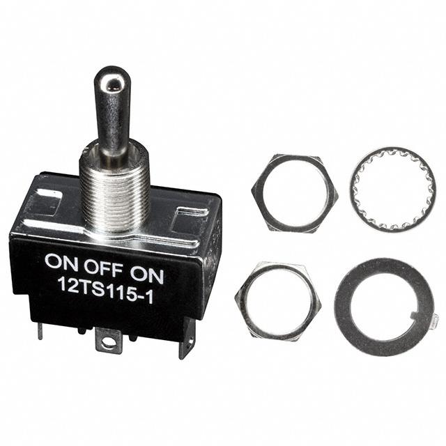 SWITCH TOGGLE DPDT 20A 125V 12TS115-1｜電子部品・半導体通販のマルツ