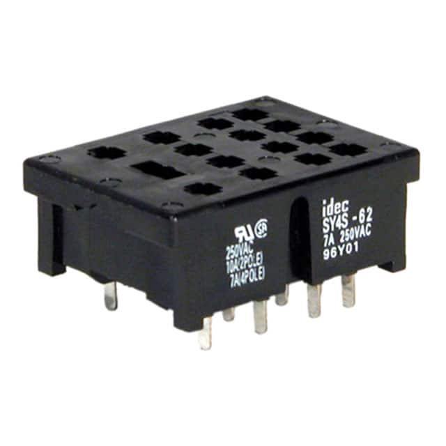 RELAY SOCKET 14 POS THROUGH HOLE SY4S-62 IDEC製｜電子部品・半導体通販のマルツ